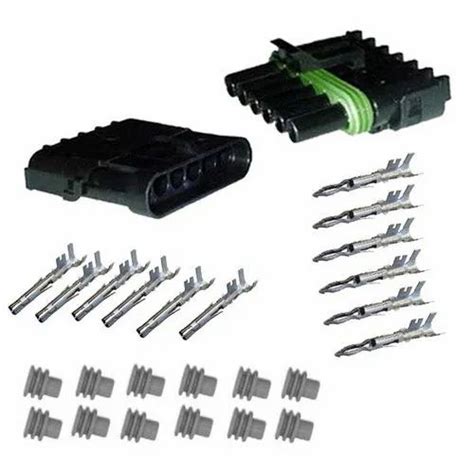 Sd Delphi Weather Pack Connector 6 Pin At 50 Piece In Chennai ID 22284226533