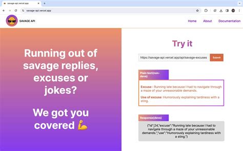 Mohit Wadhwa On Linkedin Savage Api Ai Your Go To Solution For Crafting Savage Replies Epic…