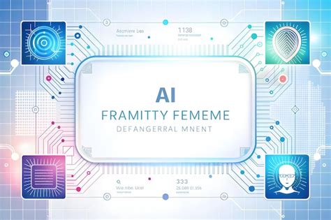 Modern Aipowered Data Stream Frame Concept With Dynamic Design Elements For Smart Business