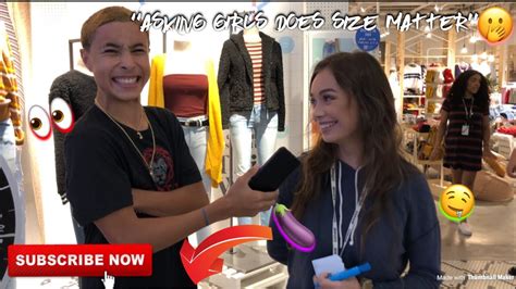 Asking Girls Does Size Matter Public Interview Must Watch Youtube