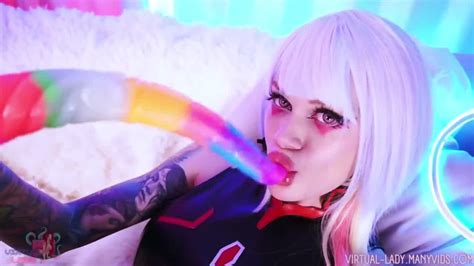 Cyberslut Lucy Copulate Monster Fake Penis Cyberpunk Edgerunners