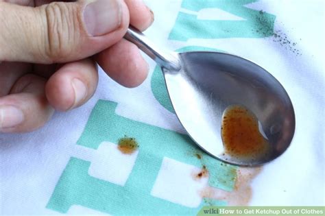 How To Get Ketchup Out Of Clothes 15 Steps With Pictures