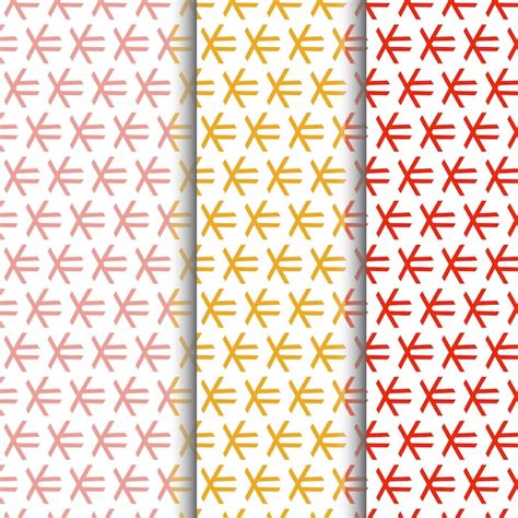 Premium Vector A Pattern Is An Arrangement Of Lines Or Shapes Especially A Design In Which The