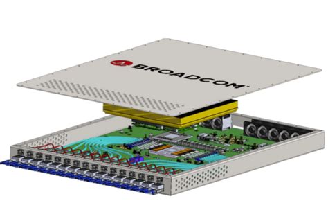 Broadcom Tencent To Commercialise Co Packaged 25tbit Optical S