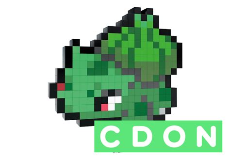 Pokémon Mega Construction Set Bulbasaur Pixel Art Cdon