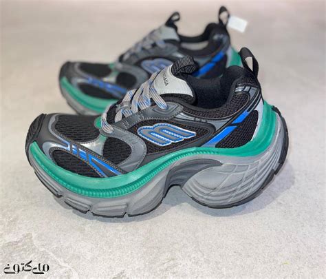 خرید کفش بالنسیاگا 10 ایکس لارج مشکی طوسی مای کتونی