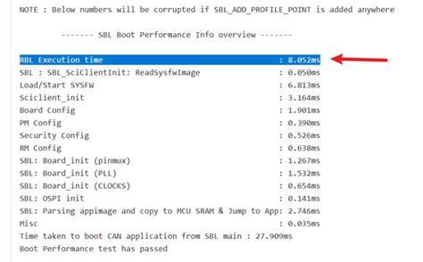 Tda4ve Q1 Rblexecutiontime Processors Forum Processors Ti E2e Support Forums