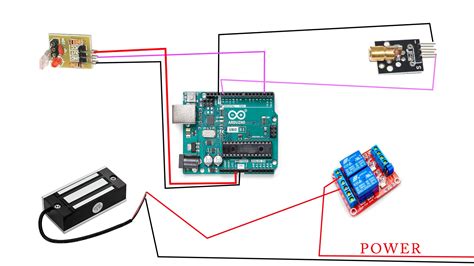 Need Help With A Beam Breaker When Broken Releases A Magnetic Lock