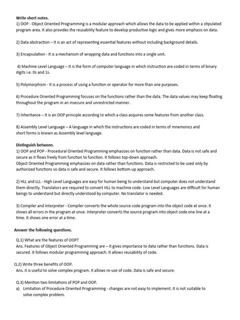 Java Theory 9th Class Pdf Data Type Class Computer Programming