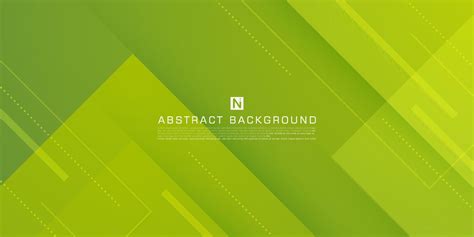 Abstract Green Geometric Background Overlap Square Simple Pattern Green Background With Trendy