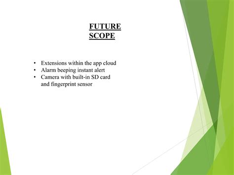 Otp Based Smart Lock System Using Gsm Module Pptx