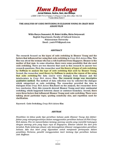 article 4 code switching in cra pdf