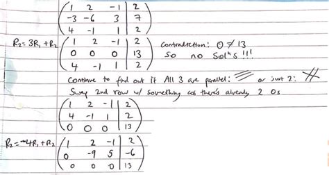 Gaussian Elimination Matrices Systems Of Equations R Maths