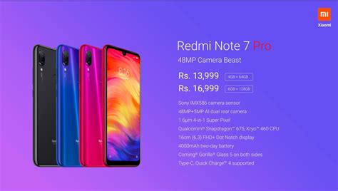 Xiaomi Redmi Note 7 Pro Launch