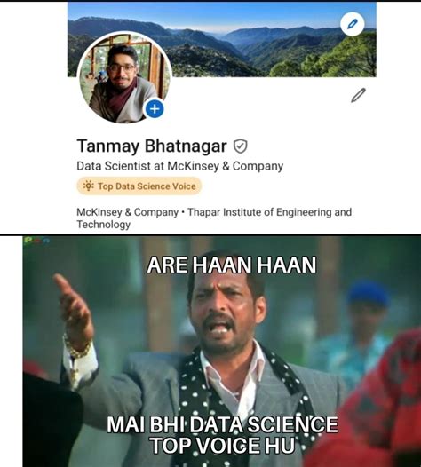 Datascience Meme Tanmay Bhatnagar 10 Comments