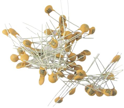 10 Pf 50 Volt Ceramic Disc Capacitor 2 5 Mm Pitch General Purpose Alfapcb