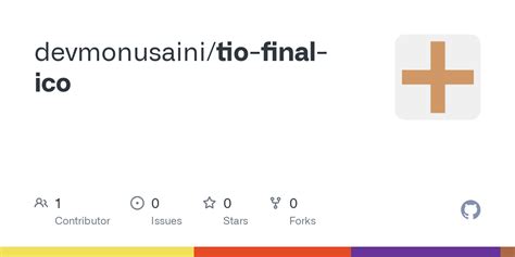 Github Devmonusaini Tio Final Ico