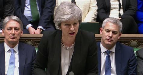 Mps Reject No Deal Brexit But Theresa May Says Its Still On The Table