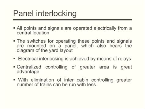 Railway Signalling And Interlocking Pptx