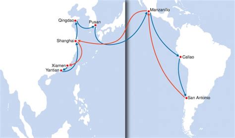 PIL Enhances Asia To Mexico WCSA WCCA Services VesselFinder