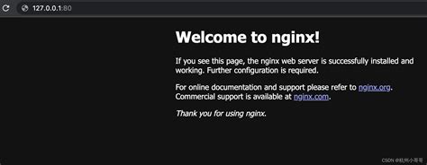 使用docker安装nginx笔记 Csdn博客