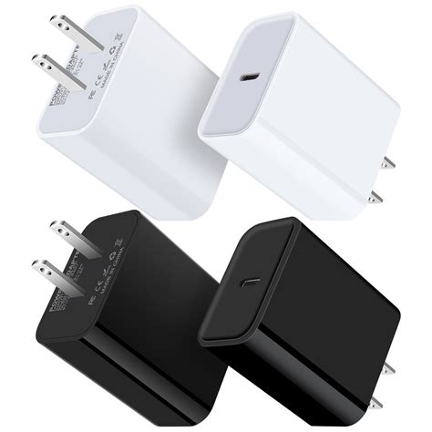 Usb C Charger Block Pack Usb C Block Haoano W Pd Type C Charger Block Usb Wall Charger