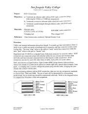 Mastering RJ Connections Terminate Crimp And Create Course Hero