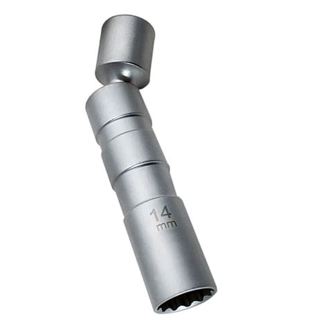 Spark Plug Removal Tool Silver High Carbon Steel C Grandado