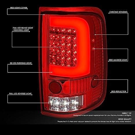 Tail Light For 04 08 Ford F150 Lobo Driver And Passenger Side Goodmatchup