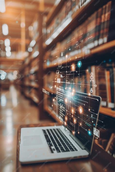 Laptop Computer Displaying Abstract Programming Code And Data Analysis