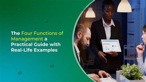Four Functions Of Management Explained With Practical Examples