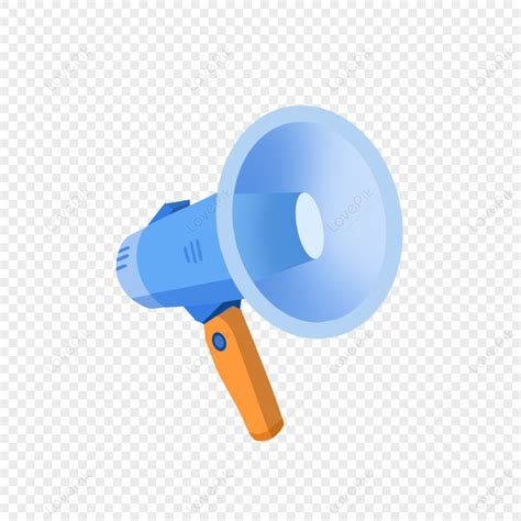 3 차원 전류 메가폰 일러스트외침소리스피커 Png 일러스트 무료 다운로드 Lovepik