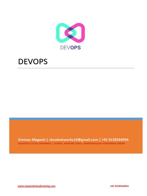 Devops Pdf Version Control Computer Science