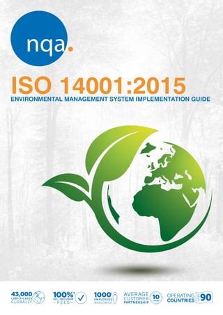 NQA ISO Implementation Guide PDF Environmental Services Industry Industries