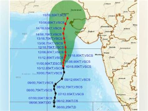 Cyclone Biparjoy Intensifies Into Very Severe Cyclonic Storm Headlines