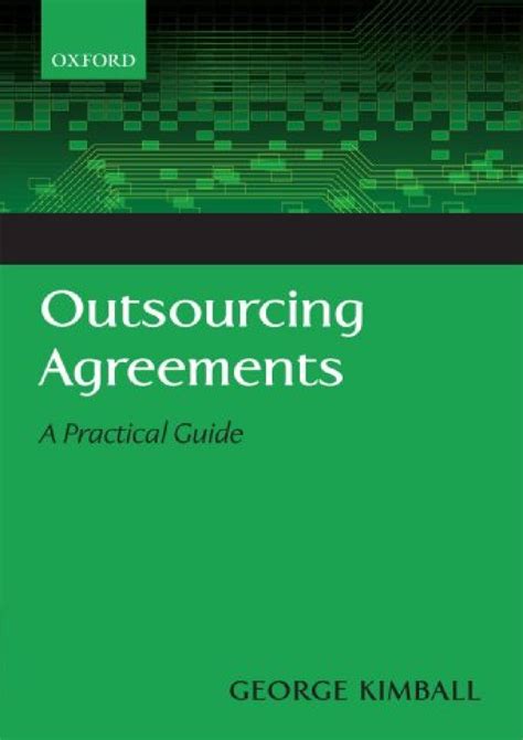 Read Ebook Pdf Outsourcing Agreements A Practical Guide