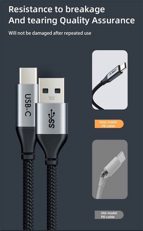 สายชาร์จ Superspeed 5gbps Usb 3 0 A เป็น Usb C 3m Cabletime