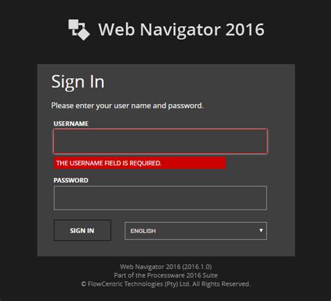 Customizing The Web Navigator Processware Developer Guide