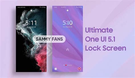 Ultimate One Ui 5 1 Lock Screen Customization Heres How To Renovate Your Samsung Galaxy