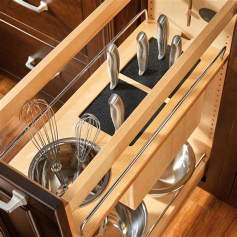 Rev A Shelf 448 Knife Block 8 Base Organizer Pullout Siggia Hardware