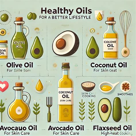 몸에 좋은 오일과 사용법 건강한 삶을 위한 필수 가이드