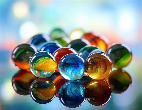 Download Ai Generated Marbles Glass Royalty Free Stock Illustration