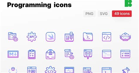 Programming Icons Ft Programming And Computer Envato