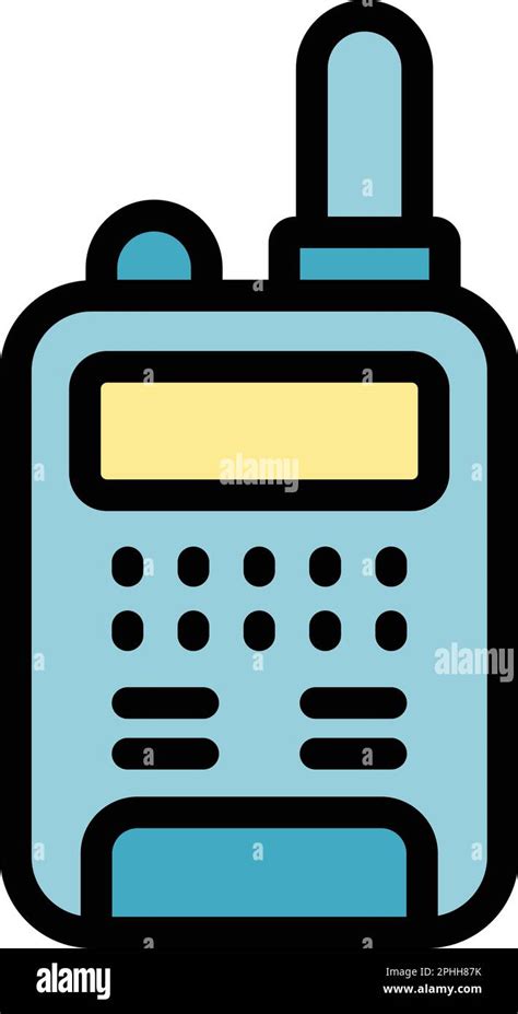 Scouting Phone Icon Outline Scouting Phone Vector Icon For Web Design Isolated On White