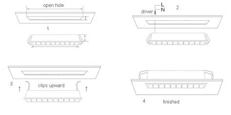 Recessed Linear Spotlights Modern Anti Glare GRNLED