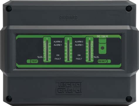 TechnoControl SE194K Gas Detection Control Unit For 3 Remote Sensors Landon Kingsway