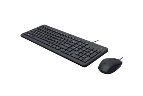 Buy Hp 150 Wired Keyboard And Mouse Combo 240j7aa Online At Best Prices In India Jiomart