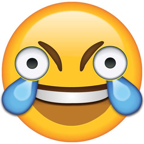 Open Eye Laughing Crying Emoji Hd Know Your Meme
