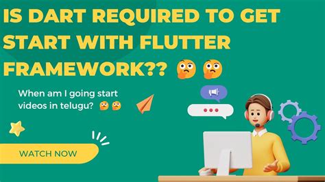 Is Dart Required To Get Start With Flutter Framework Youtube