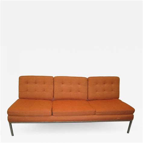 Milo Baughman Gorgeous Milo Baughman Signed Armless Sofa Mid Century